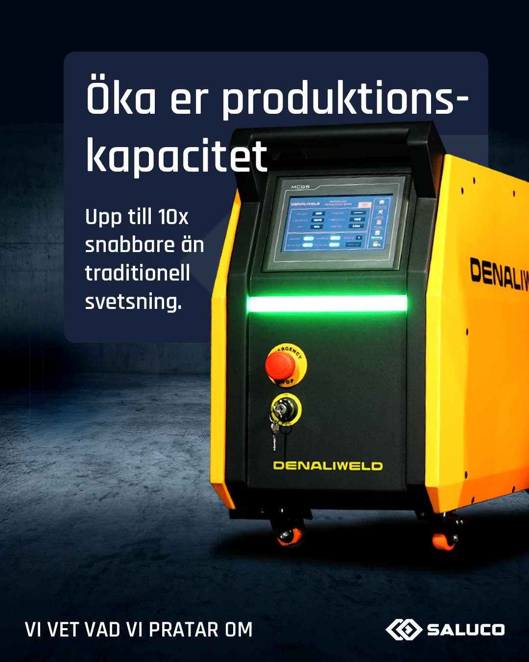 Lasersvets i världsklass