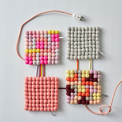 Trivet | Handmade in 100% ull | Square | Aveva Design