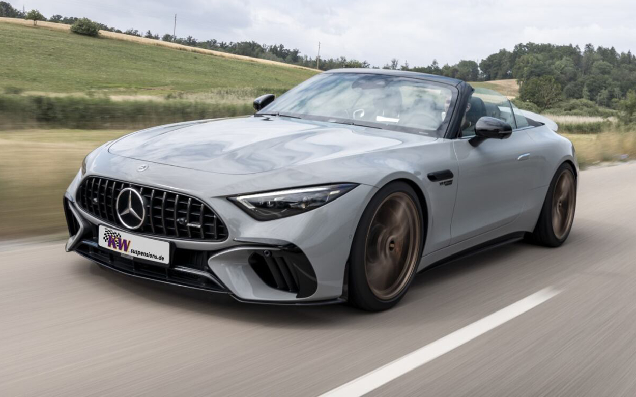 Mercedes Benz SL63 AMG | KW justerbar sänkningssats