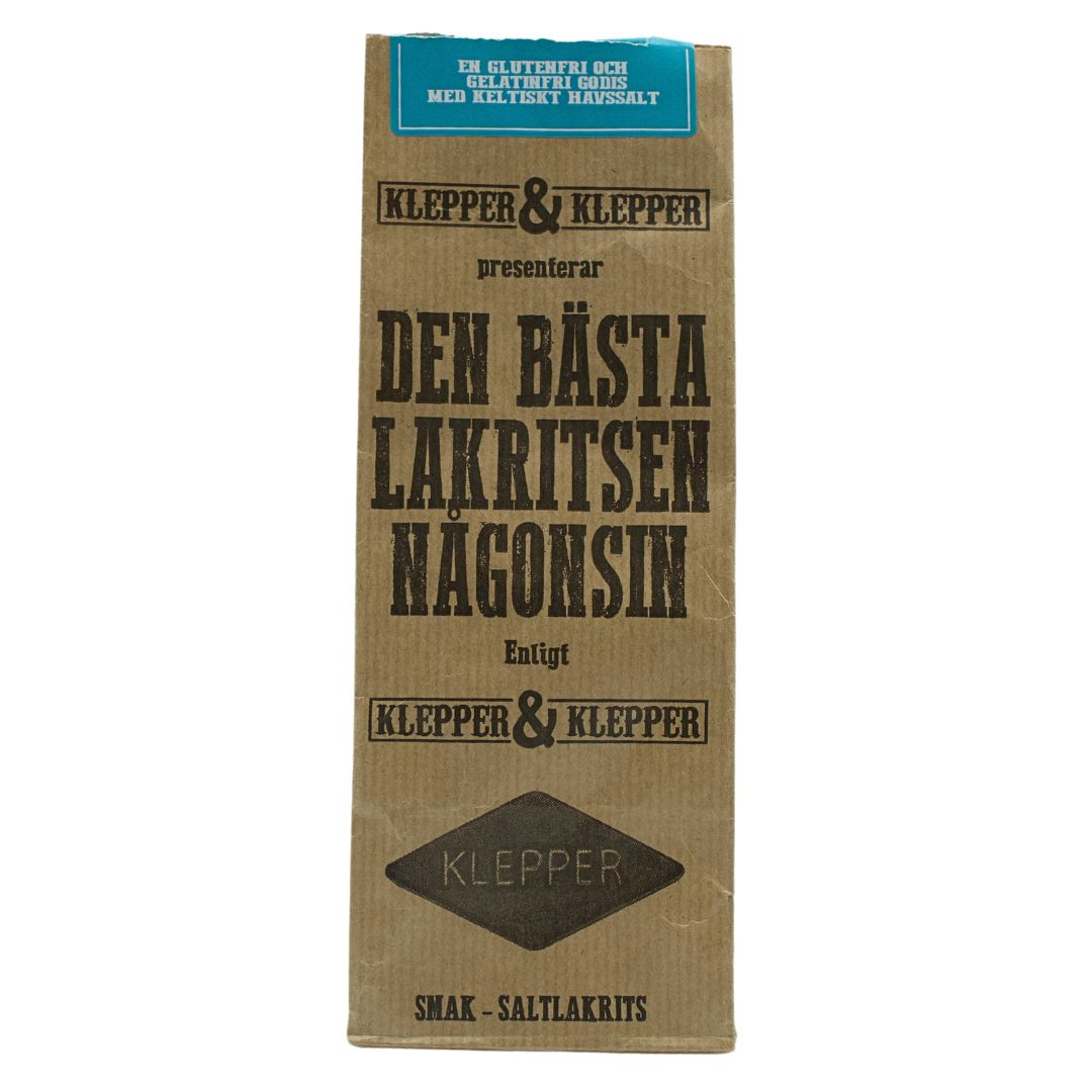 Lakrits Salt, 200 g - Klepper & Klepper