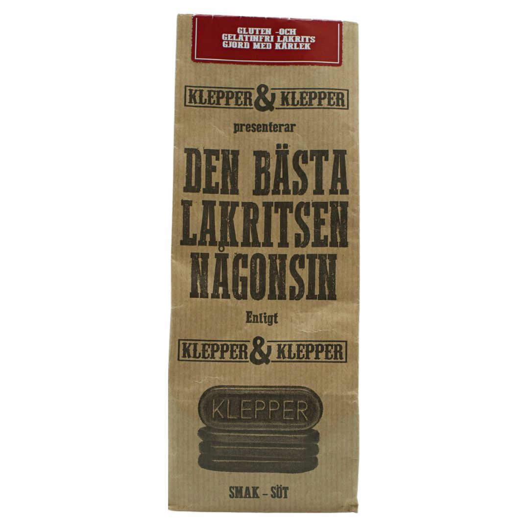 Lakrits Söt, 200 g - Klepper & Klepper