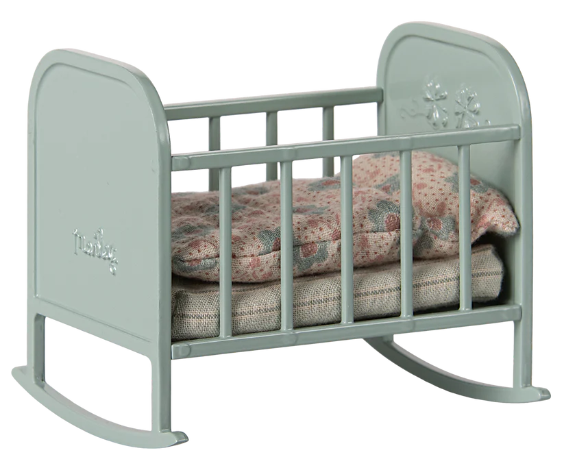 Maileg - Vagga My Blå/mint