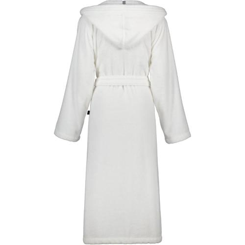 Morgonrock dam, herr och barn, lyxig frotté badrock med huva