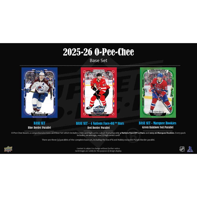 FÖRKÖP: Hel Box 2025-26 Upper Deck O-Pee-Chee Hobby (18 packs ...