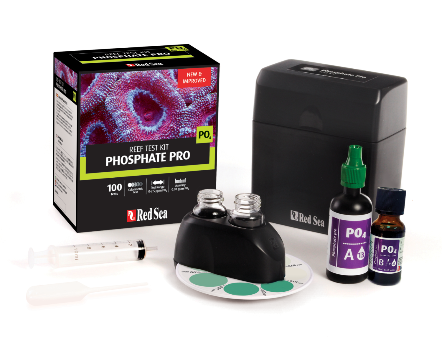 Phosphate Pro - Reef Test Kit - Red Sea