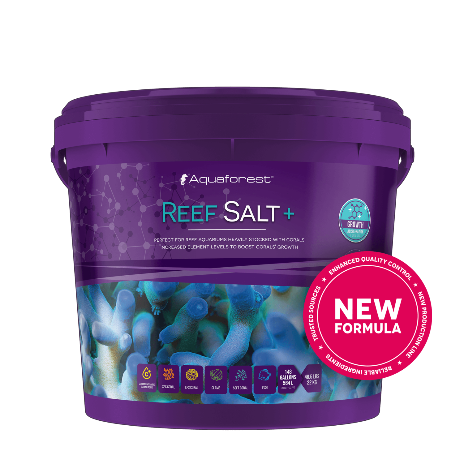 Reef Salt + - 22kg - Aquaforest