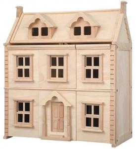 Dockbutiken dockhus och dockskåp för lek