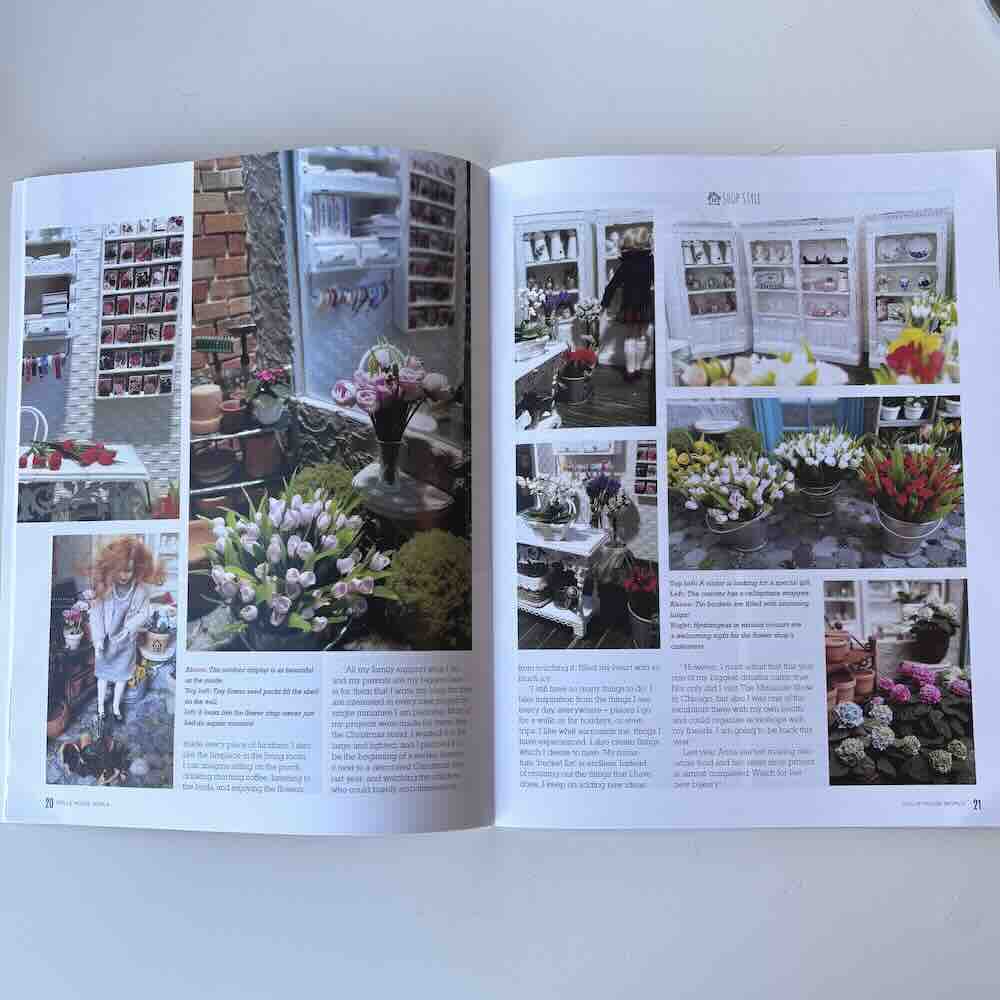 Dollshouse World #307 "Dream kitchen" "Easter projects"