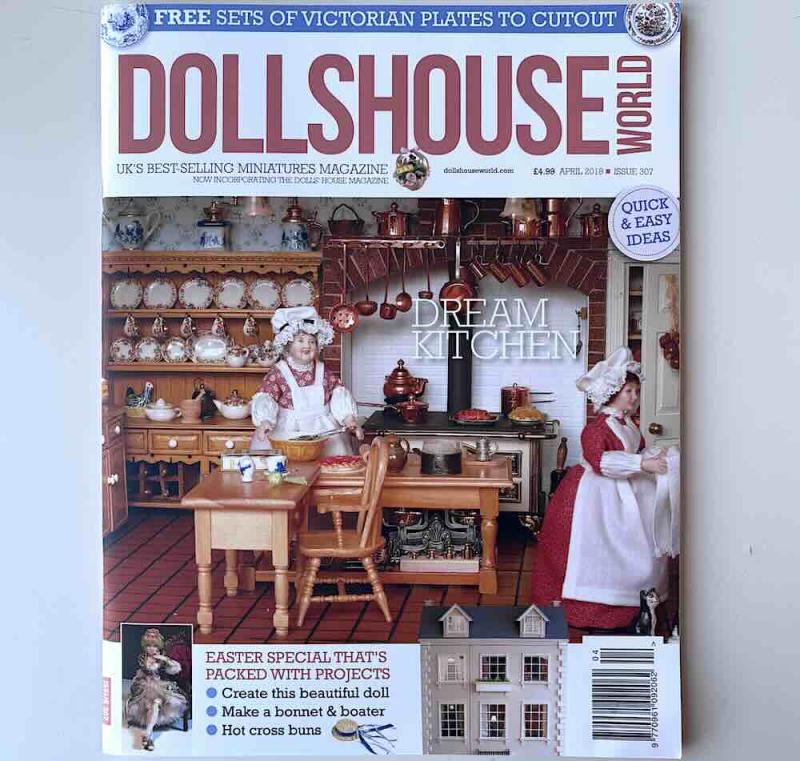 Dollshouse World #307 "Dream kitchen" "Easter projects"