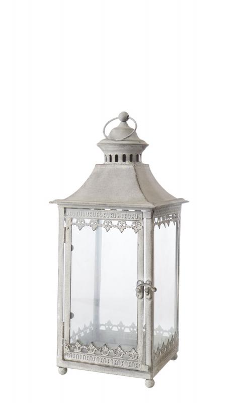 Ljusttake och lykta, ny eller begagnad, koppar, mässing,glas och rost