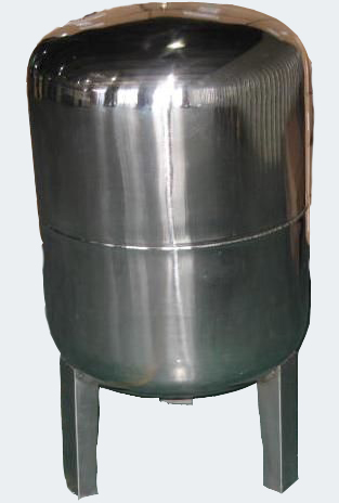 Hydropress tank 100L vertikal Rostfritt stål