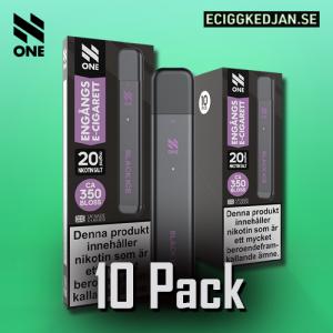 N-One | Engångspoddar & E-cigg | 12 Smaker på E-juice