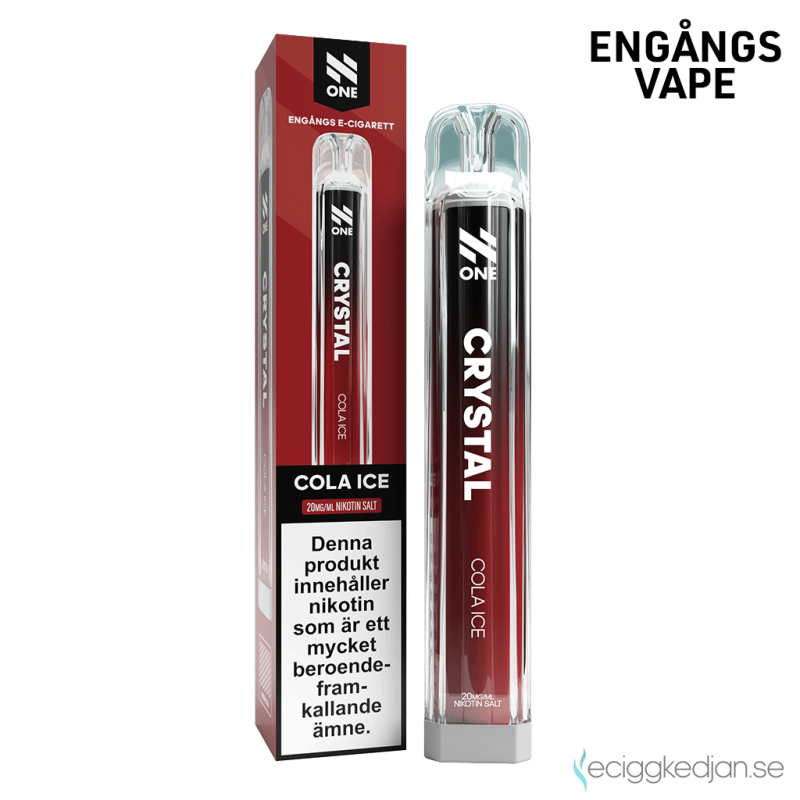 N One Crystal - Cola Ice Engångs Vape | Engångs e-cigg