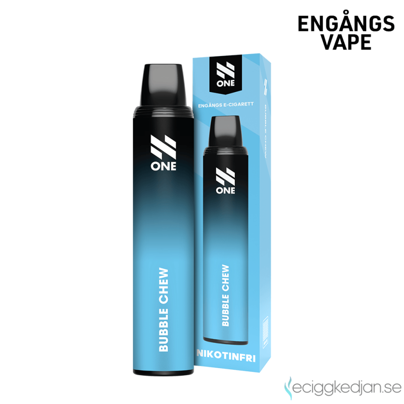 N One ZERO 2000 - Bubble Chew Engångs Vape | Engångs e-cigg