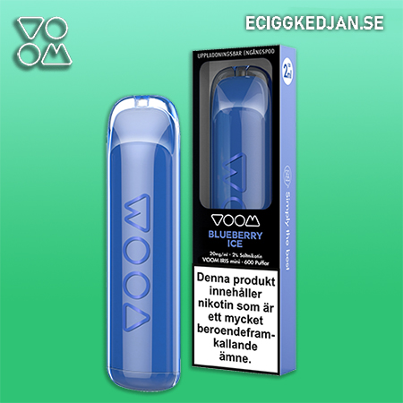 Voom Iris | Blueberry Ice | Engångs Vape