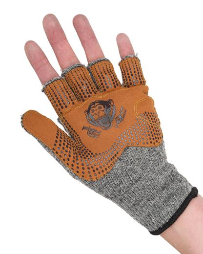 FISH MONKEY WOOLY MITTEN