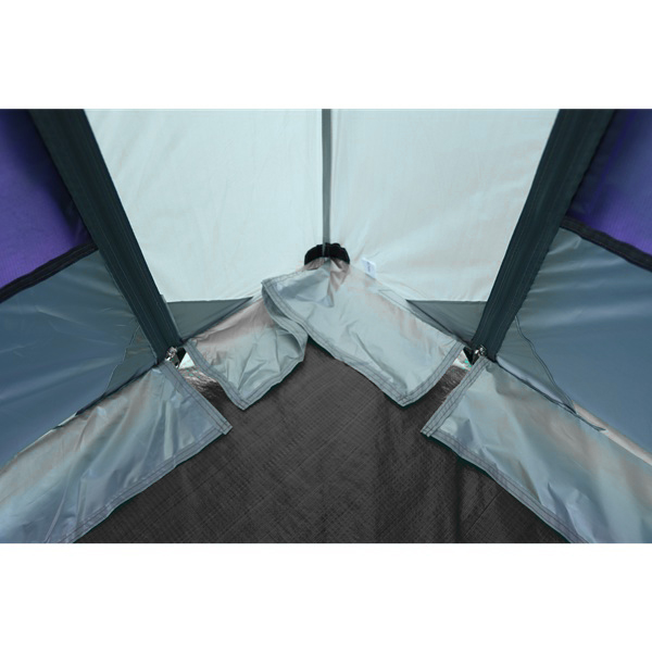 Utställningstält Easy up, 2,5x2,5 m - Lila/silvergrå