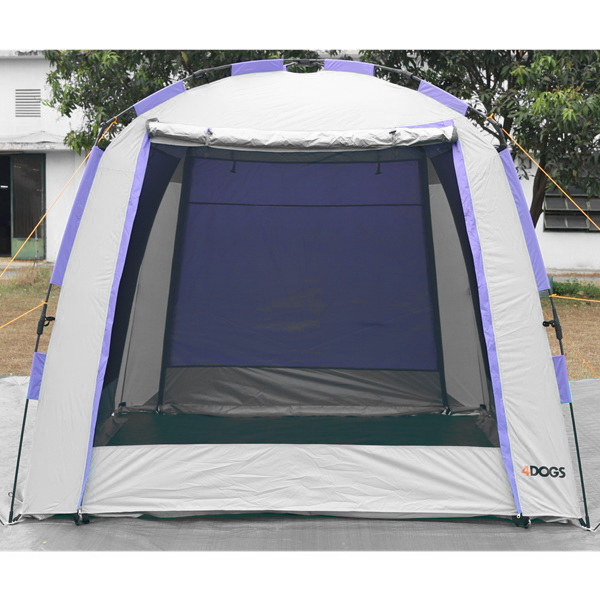 Utställningstält Easy up, 2,5x2,5 m - Lila/silvergrå