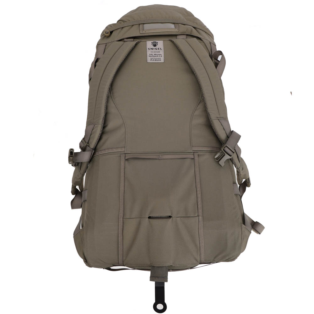 Snigel Ryggsäck 50L Mission Backpack 2.0 Grå