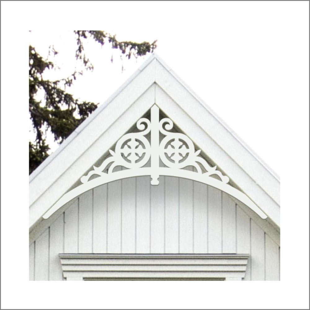 Decorative victorian gable pediments & millwork - Gaveldekor
