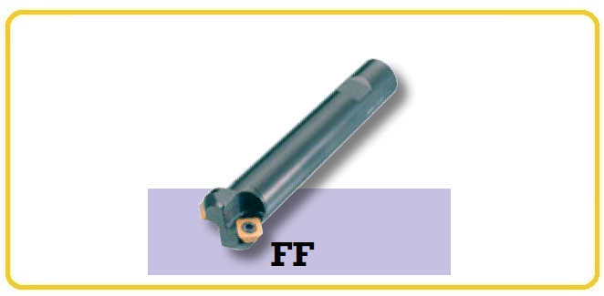 FF 2 flute chamfer tool