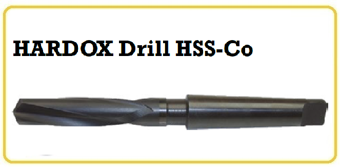 Hardox borr HSS-Co