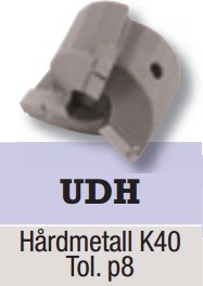 Cutter type UDH
