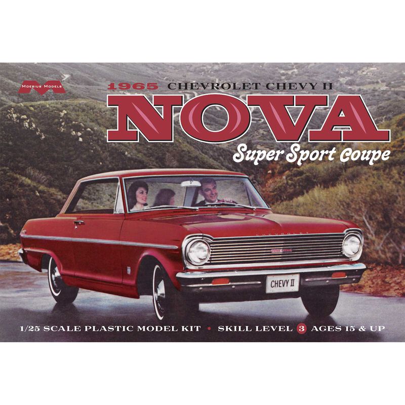 1965 Chevrolet Chevy II Nova Super Sport Coupe 1:25