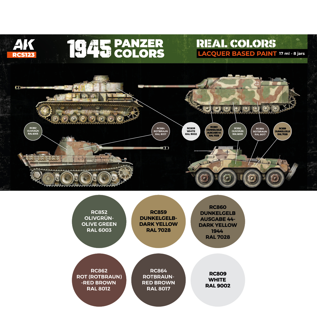 Real Colors - 1945 Panzer Colors