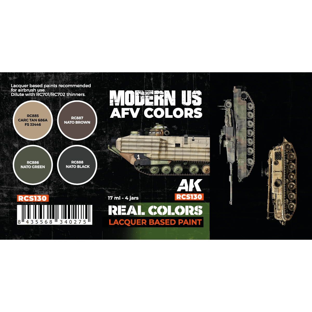 Real Colors - US Army Modern AFV Colors