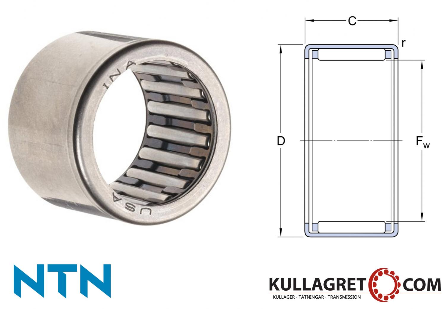 HK 3026 Nållager NTN / INA