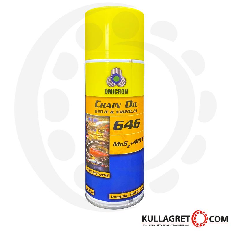 OMEGA 646 Kedje & Vire Olja 400ml