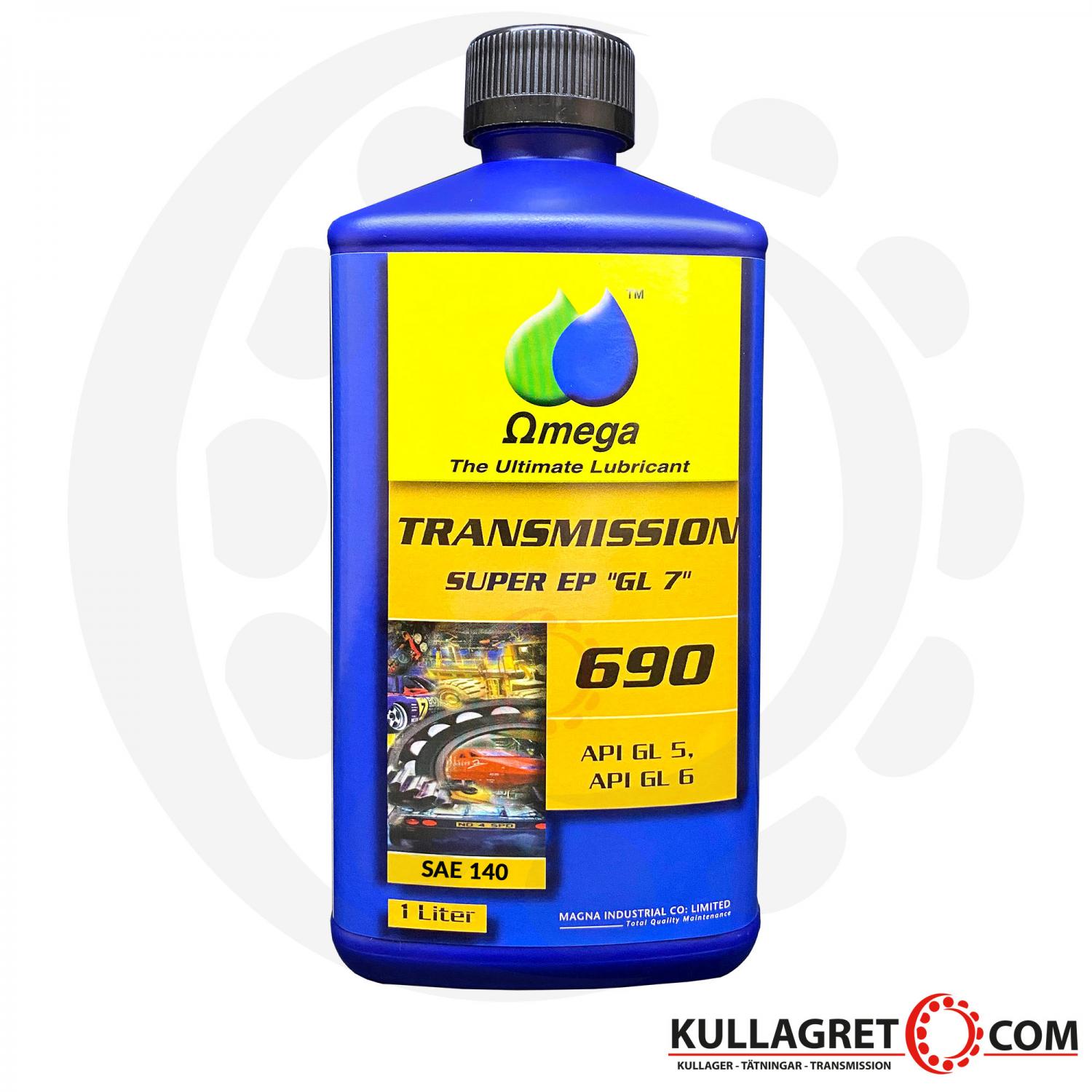 Omega 690 SAE 140W Super EP Växellådsolja