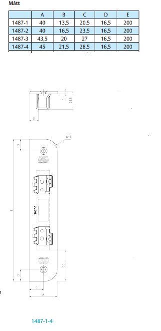 Slutbleck 1487 (1-4)