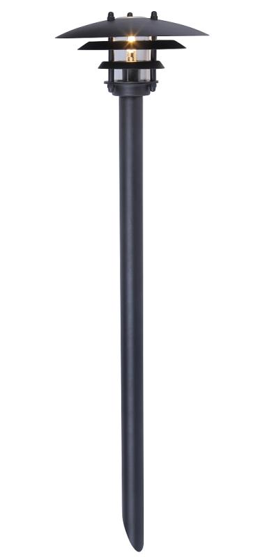 Bolthi LED Stolplykta Sunny 2-set Svart