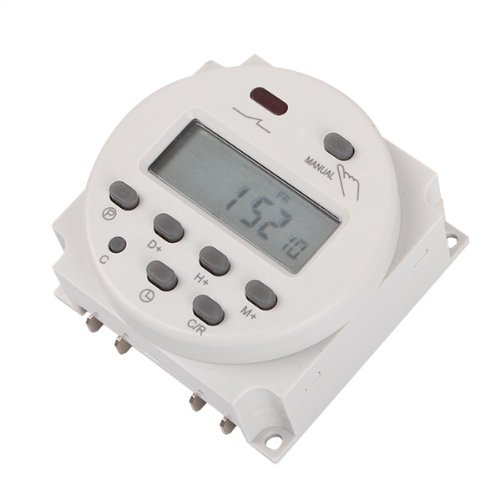 Timer 12 Volts digital inkl. monteringsskydd