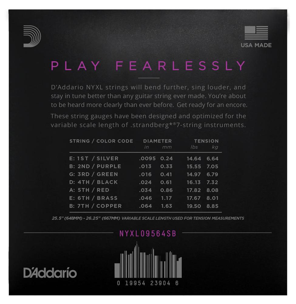 DAddario NYXL09564SB