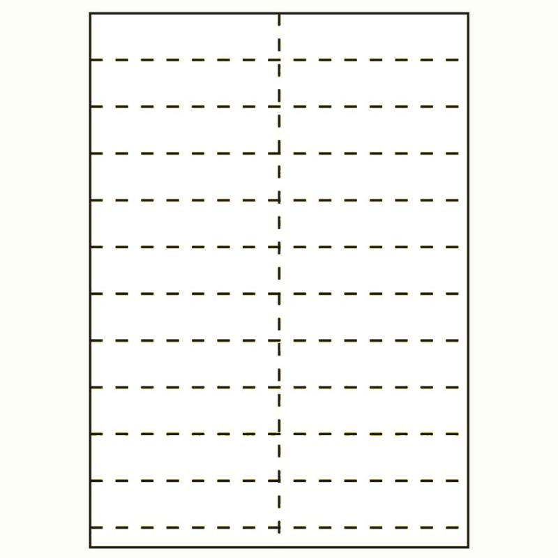 A4 laser papper perforerat vit matt