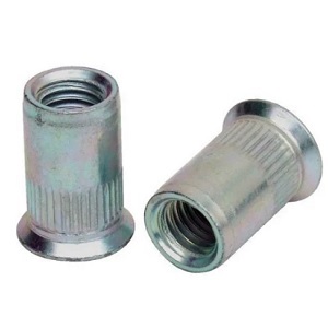 Försänkt nitmutter i stål