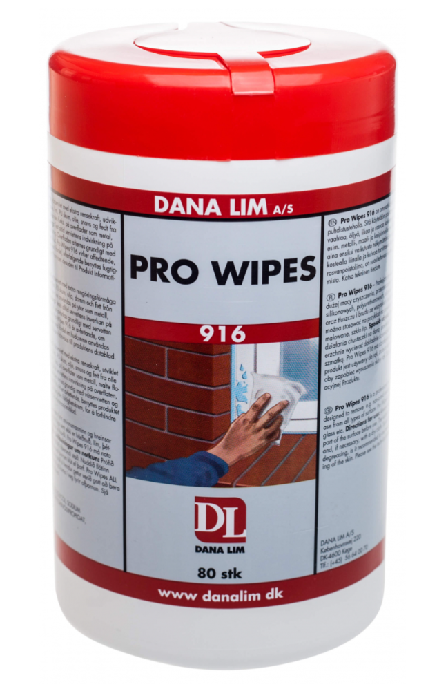 Dana Lim Pro Wipes 916 80st - MaskinOnline.se