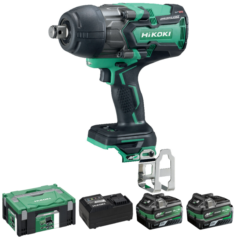 Hikoki WR36DA Mutterdragare 36V (2x2,5Ah) - Maskinonline.se