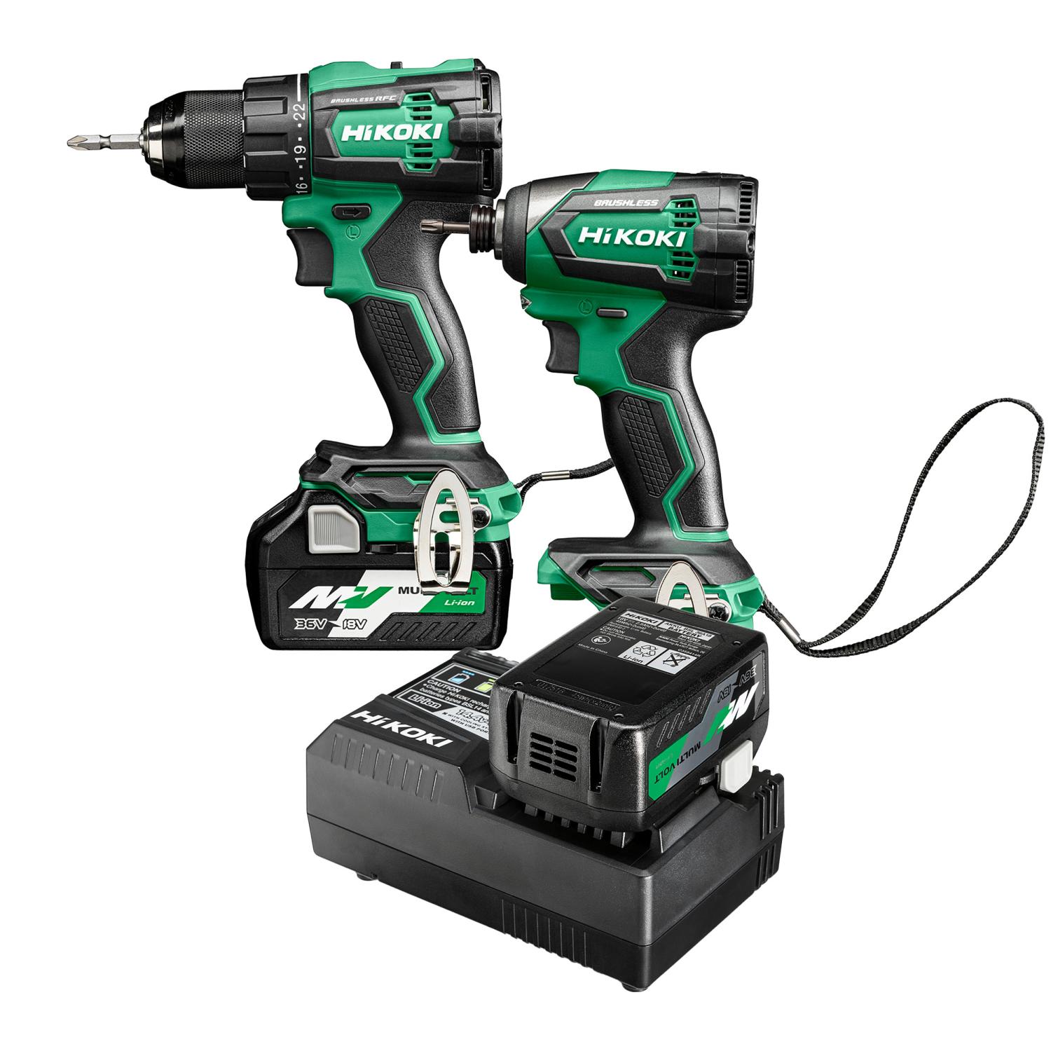 HiKOKI KC18DE (DS/WH) Verktygspaket 18V - MaskinOnline.se