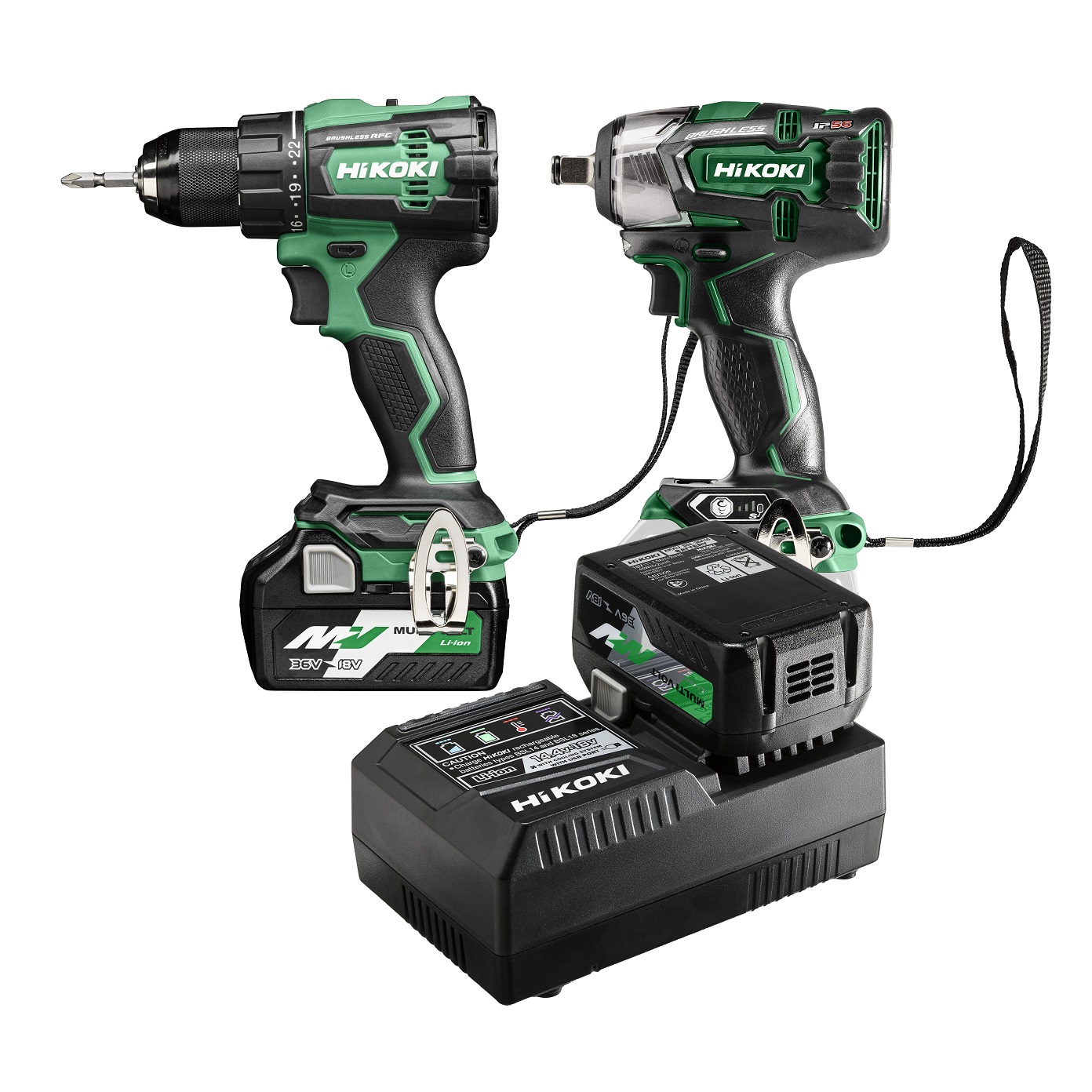 HiKOKI KC18DE (DS/WR) Verktygspaket 18V - MaskinOnline.se