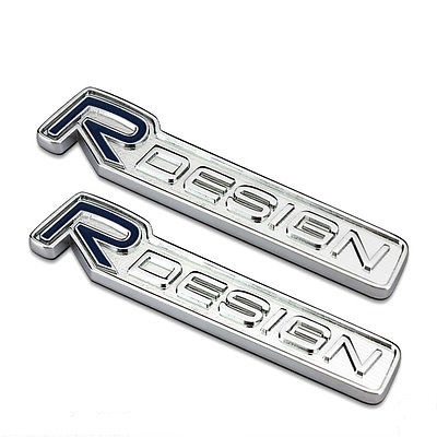 Volvo R design emblem original modell