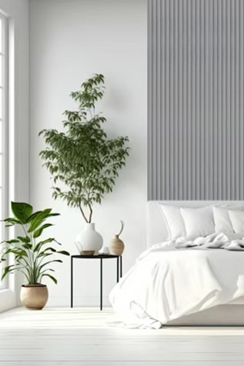 Akustikpaneler väggpaneler från Nooliliving med rundade ribbor i olika ...