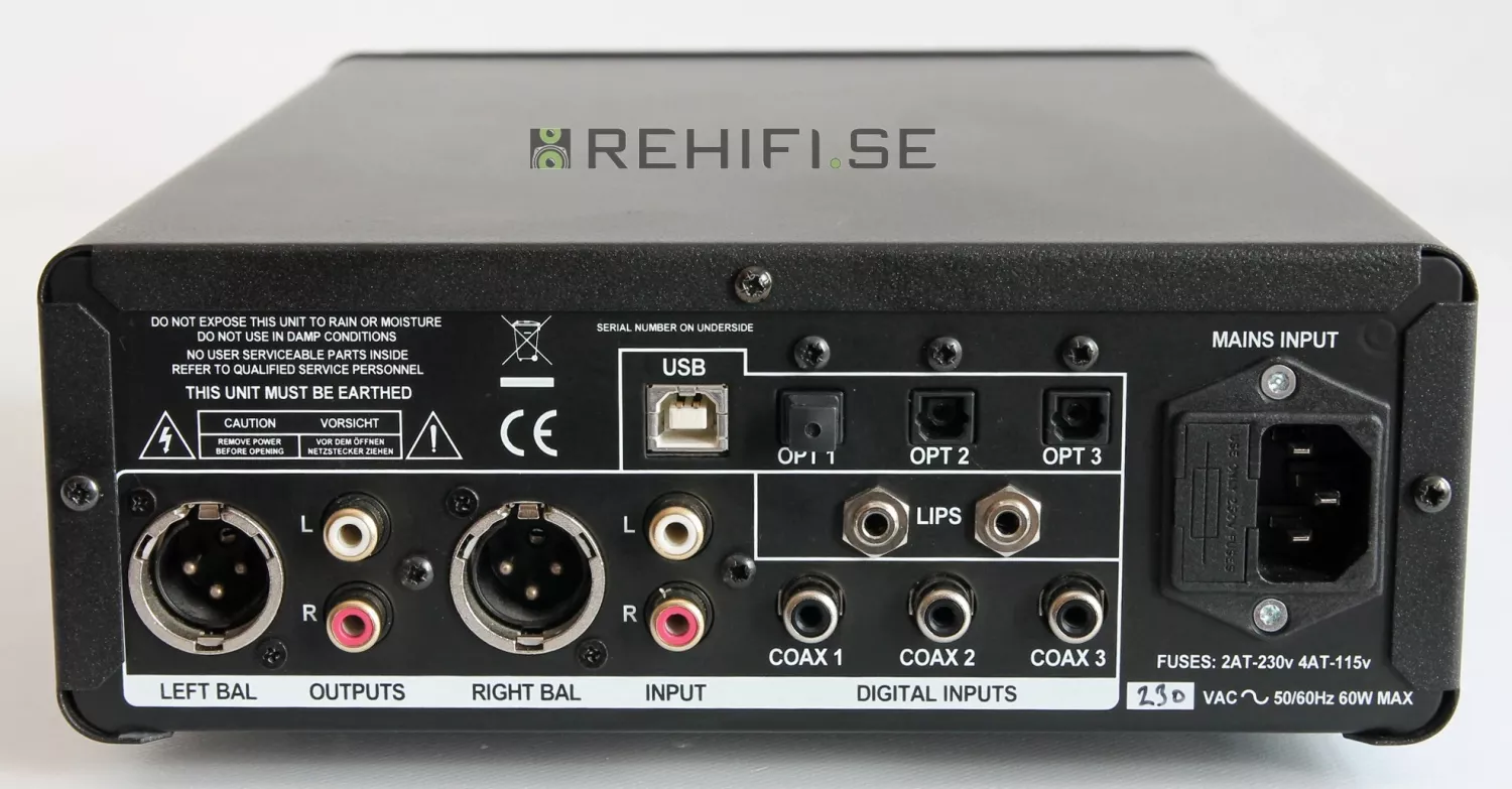 Leema Elements DAC begagnad DAC/Försteg från Rehifi