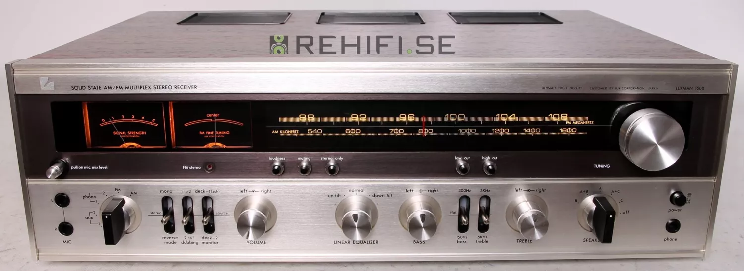 Luxman R-1500 begagnad receiver från Rehifi