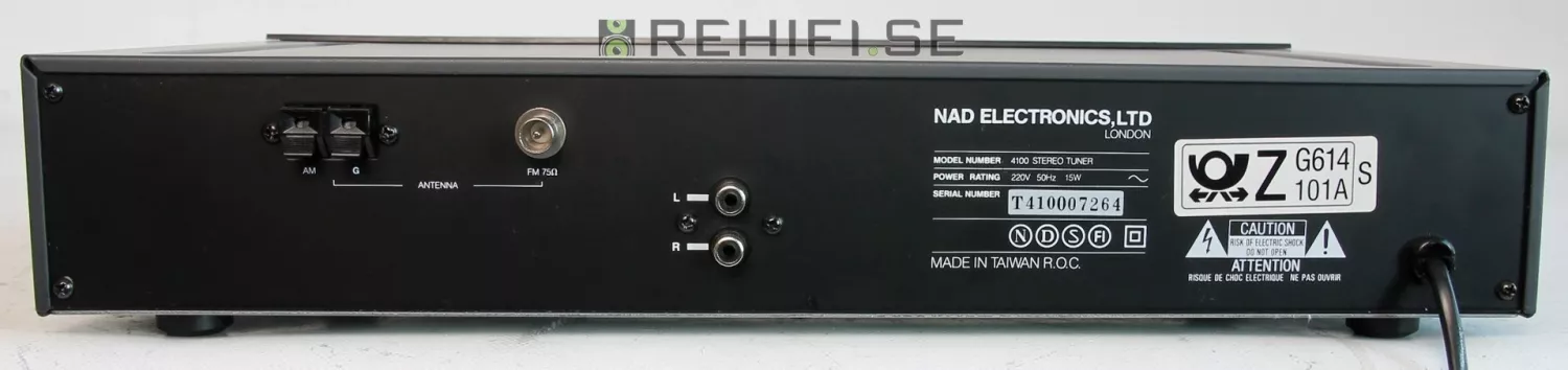 NAD 4100 begagnad tuner från Rehifi