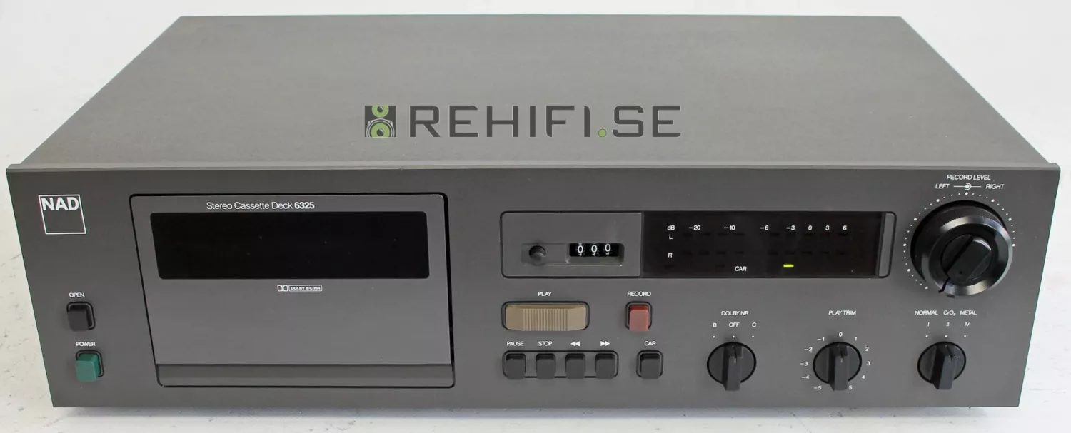 NAD 6325 begagnat kassettdäck från Rehifi