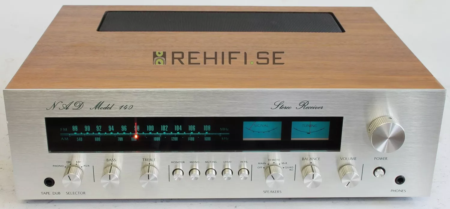 NAD Model 140 begagnad receiver från Rehifi